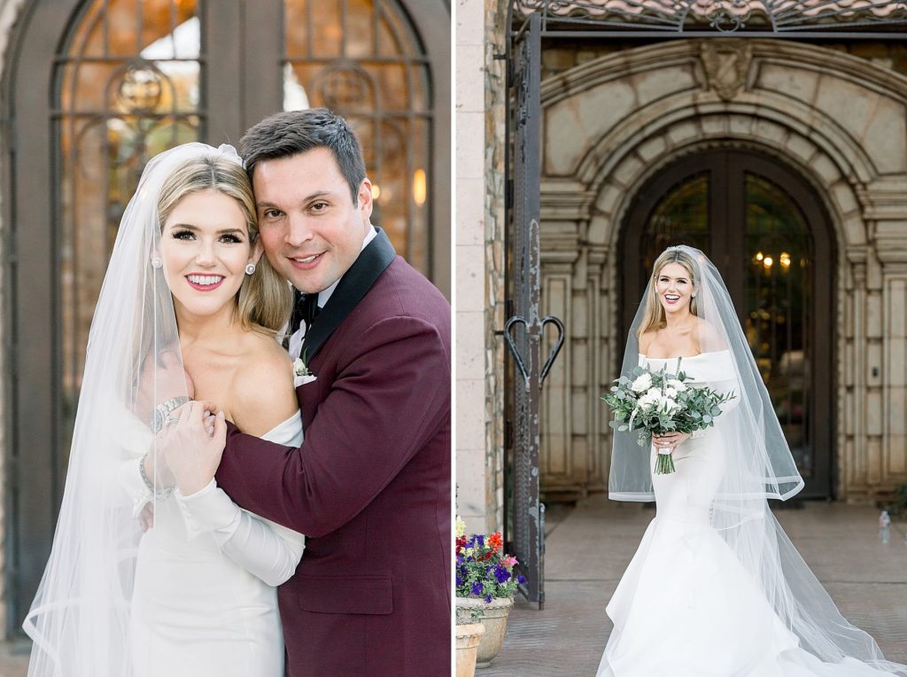 Stylish Wine Colored Winter Wedding | Meghan & Mark